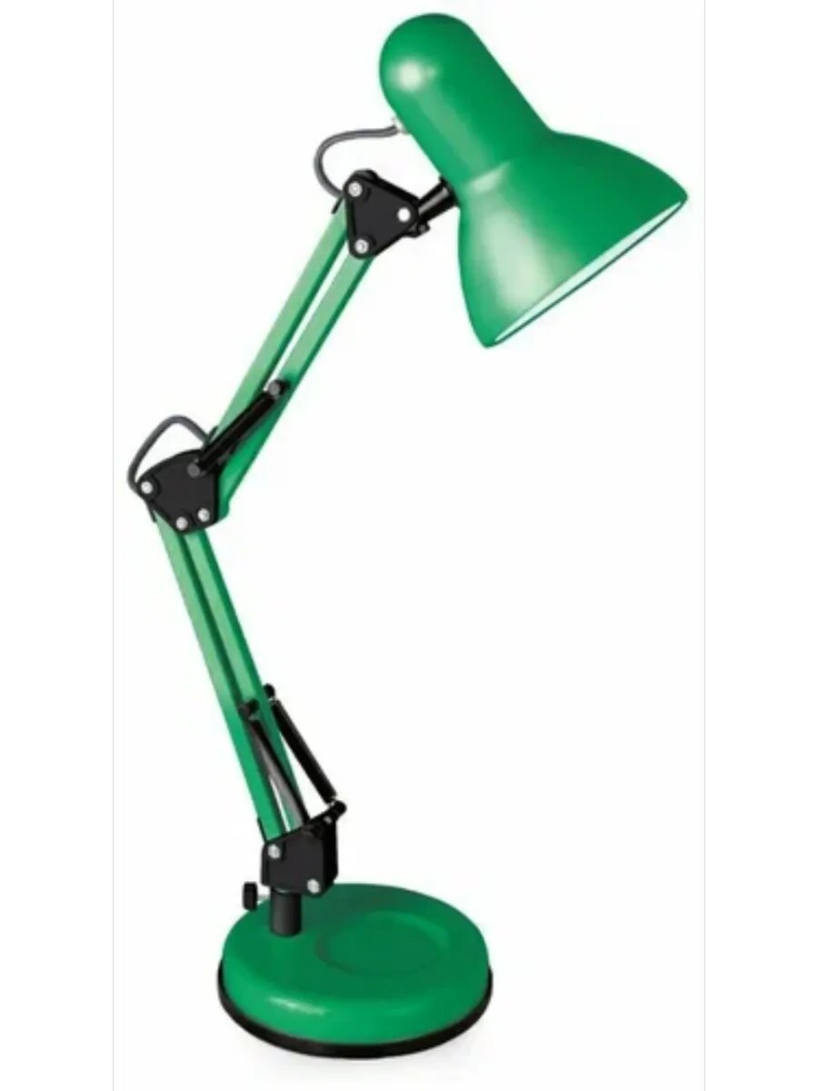 Светильник настольный (13642) KD-313 C05 зеленый 60Вт