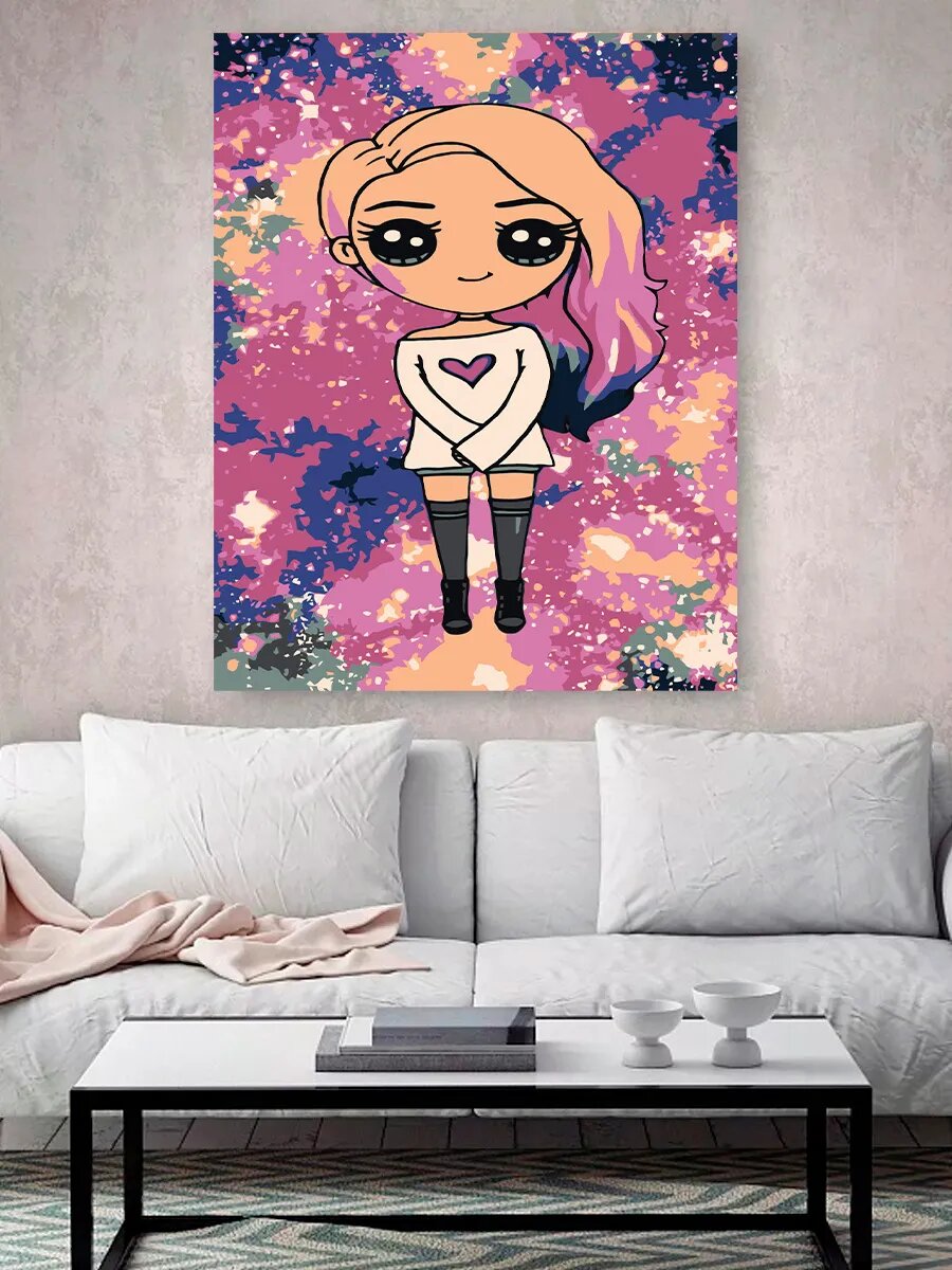 Картины по номерам Барби