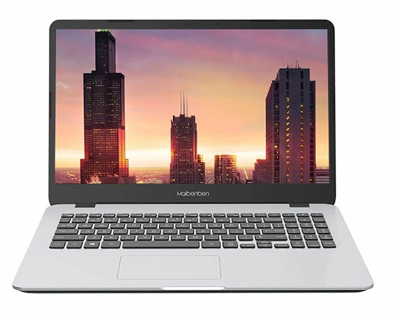 15.6" Ноутбук Maibenben M555 (M5551SF0LWRE0) белый - 1920x1080, IPS, AMD Ryzen 5 5500U, ядра: 6 x 2,1 ГГц, 16 ГБ, SSD 512 ГБ, AMD Radeon Graphics, Без системы