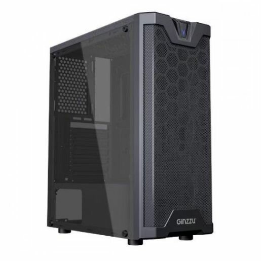 Компьютерный корпус Ginzzu SL180 (SL180) черный - Midi Tower, ATX, USB 3.2 Gen 1 Type-A
