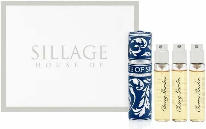 House of Sillage Bleu Gris Travel Spray Cherry Garden Духи женские 4*8ml
