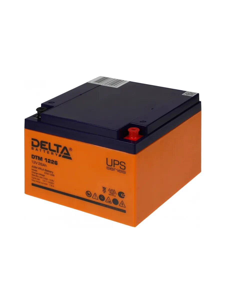 Батарея для ИБП DTM 1226 12В 26Ач