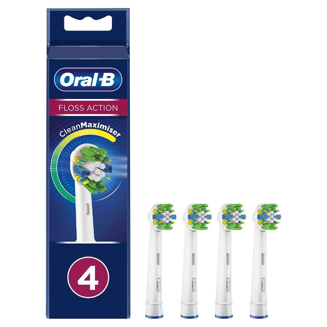 Сменная насадка для электрической зубной щетки O-B Floss EB25 (4 насадки)
