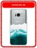 Чехол на Samsung Galaxy S8 / Самсунг Галакси С8 с принтом "Большая волна", прозр...