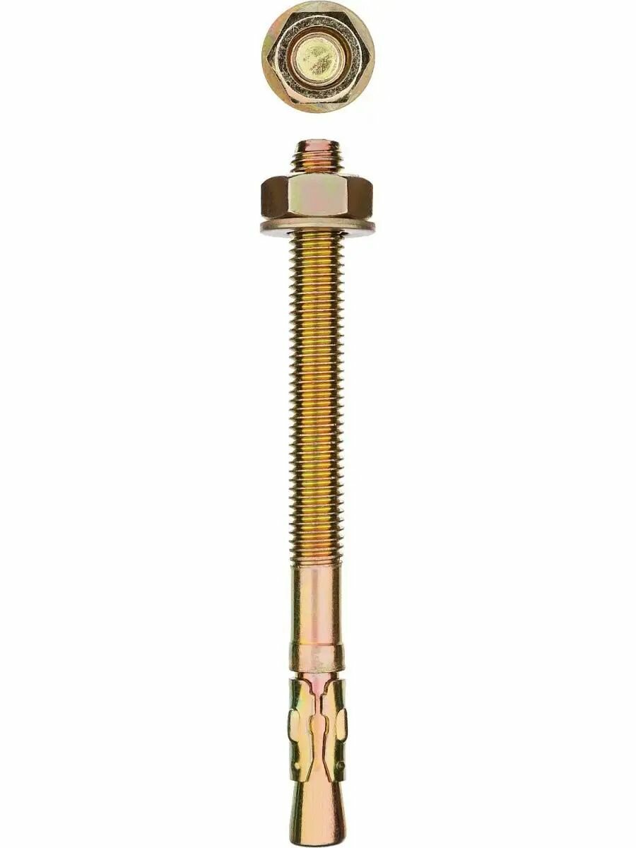 Клиновой анкер М12x150 мм, 10 шт,302032-12-150