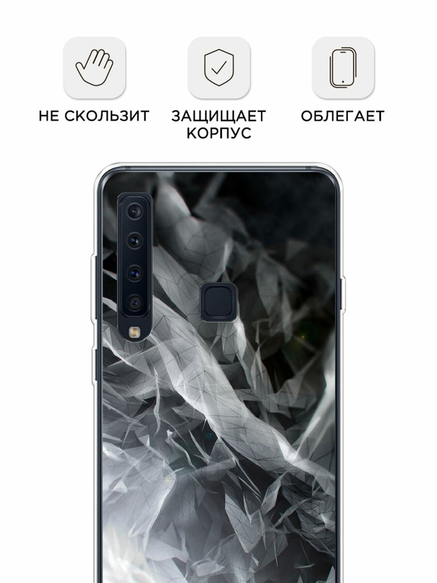 Чехол на Samsung Galaxy A9 2018 / Самсунг Галакси А9 2018 с принтом "Абстракция 9" — фото 1