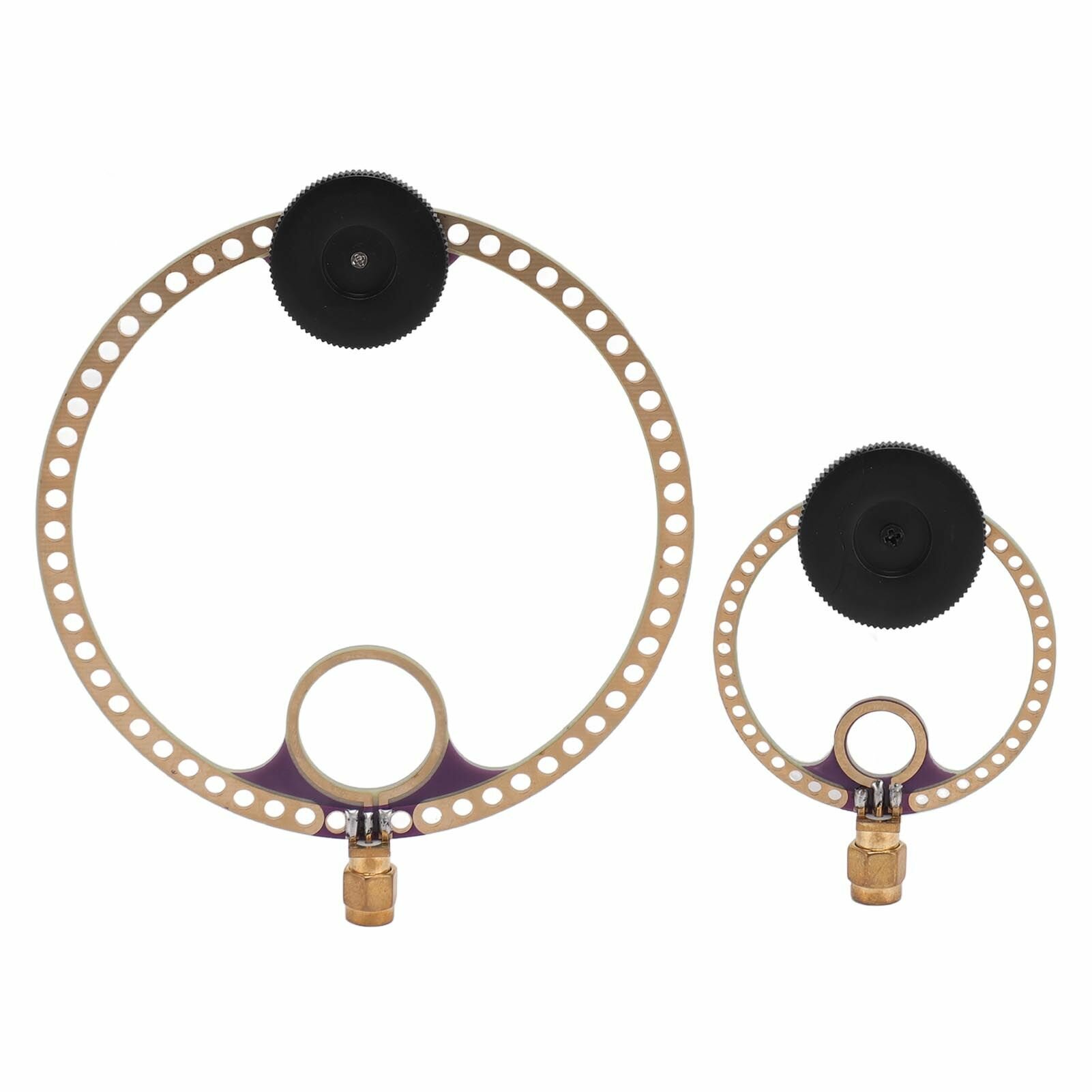 Малая рамочная антенна 400M-490MHz 80M-150MHz VHF UHF FM радиоприемник антенна для HFDY Malahiteam DSP DSP2 2 шт.