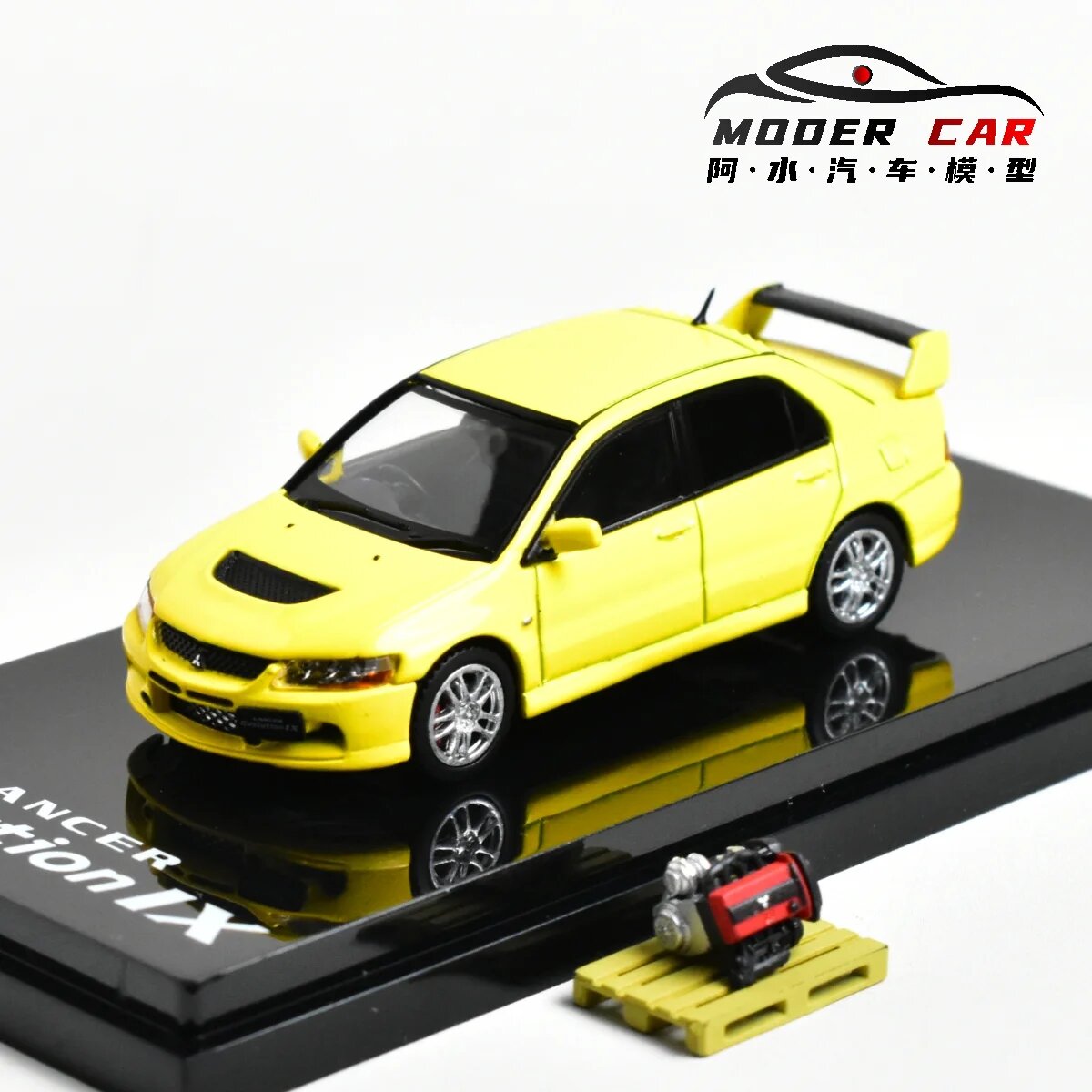 Hobby Japan 1:64 Lancer Vehicle EVO IX 9 металлическая модель автомобиля