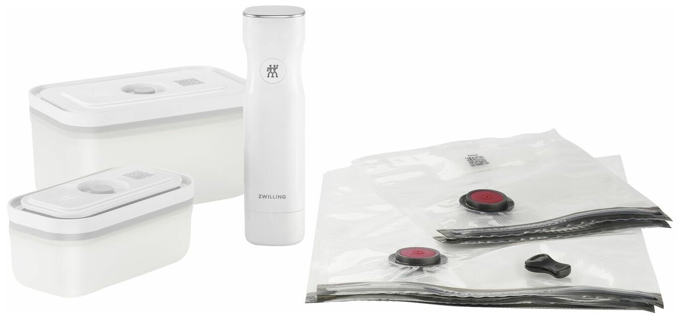 Набор для вакуумного хранения продуктов Zwilling Fresh&Save, пластик, S/M, 7 пр.