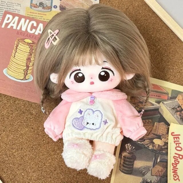 LEI-Doll Кукла Kawaii Idol Star Мягкие игрушки Кукла из хлопка 20 см+ С комплектом одежды