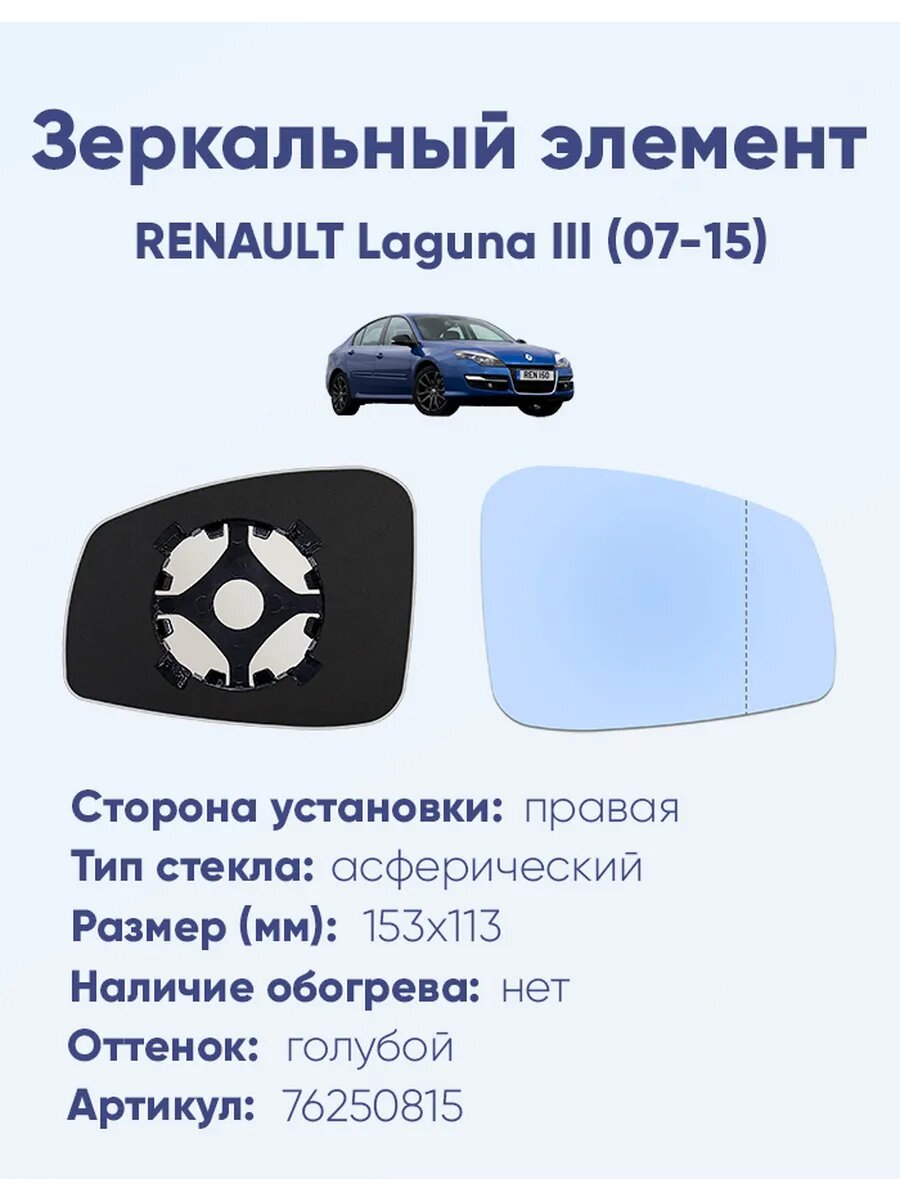 Элемент R для RENAULT Laguna III (07-15)A76250815