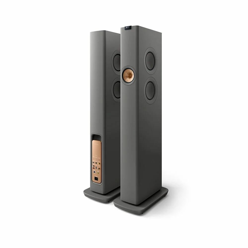 Напольная акустика KEF LS60 Wireless Titanium Grey EU