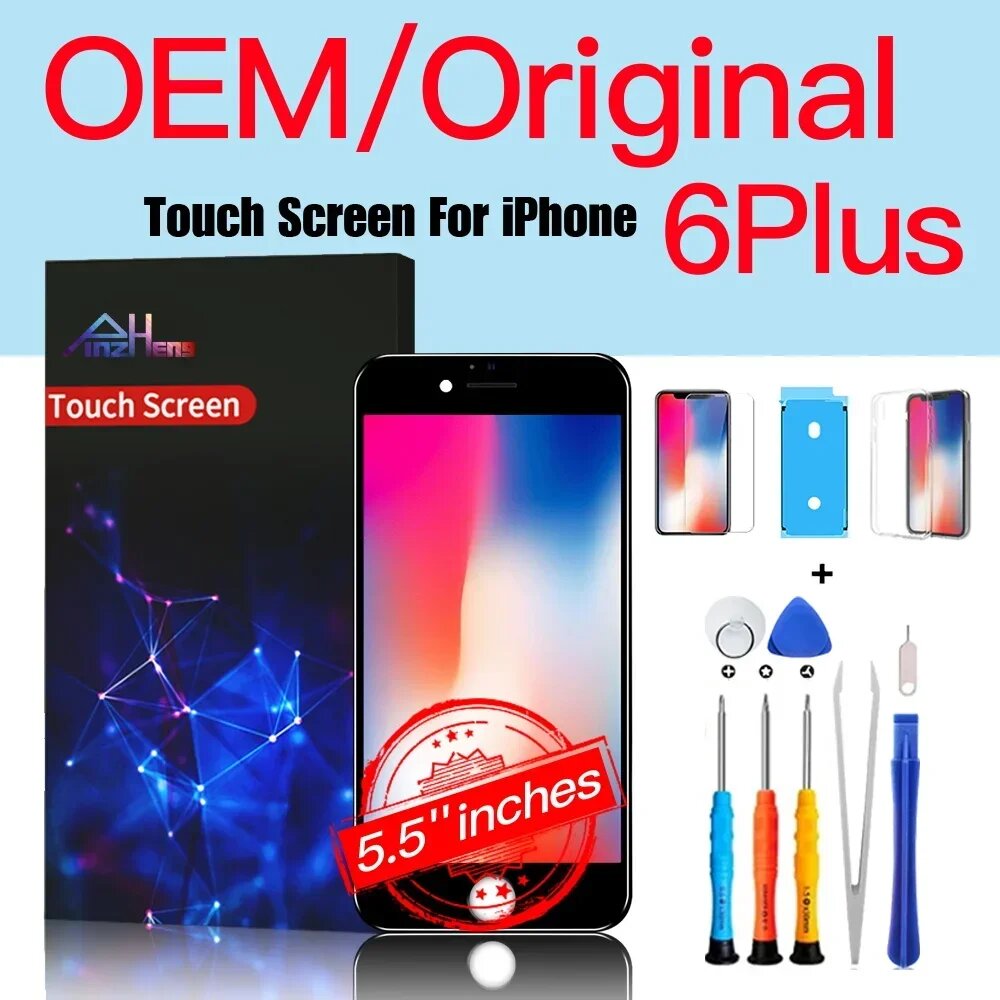 PINZHNEG ЖК-экран OEM для iPhone SE 2020 8 PLUS 6 6S 7 Plus, сменный экран Incell, гарантия 10 лет