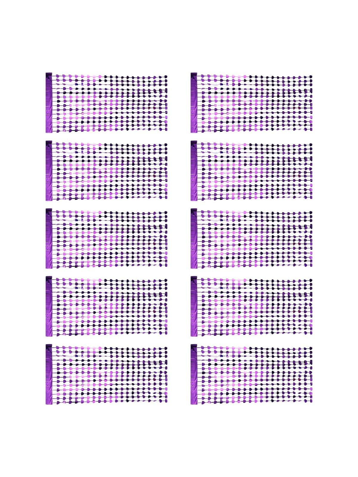 Декоры для фестивалей и мероприятий Упаковка из 10 занавесок из красной фольги, фон для фотобудки