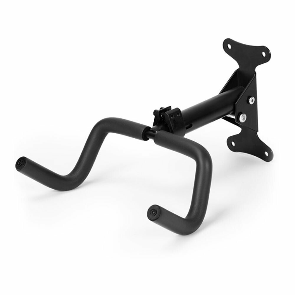 Велосипедная настенная вешалка для горного велосипеда, настенная стойка с двумя крючками, складная телескопическая стойка для велосипеда, складной настенный крючок для хранения велосипеда