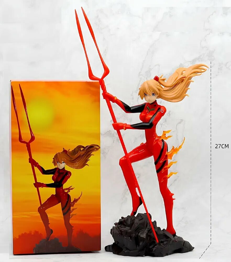 Фигурка Евангелион Аска Лэнгли / Evangelion Asuka Langley (27см)