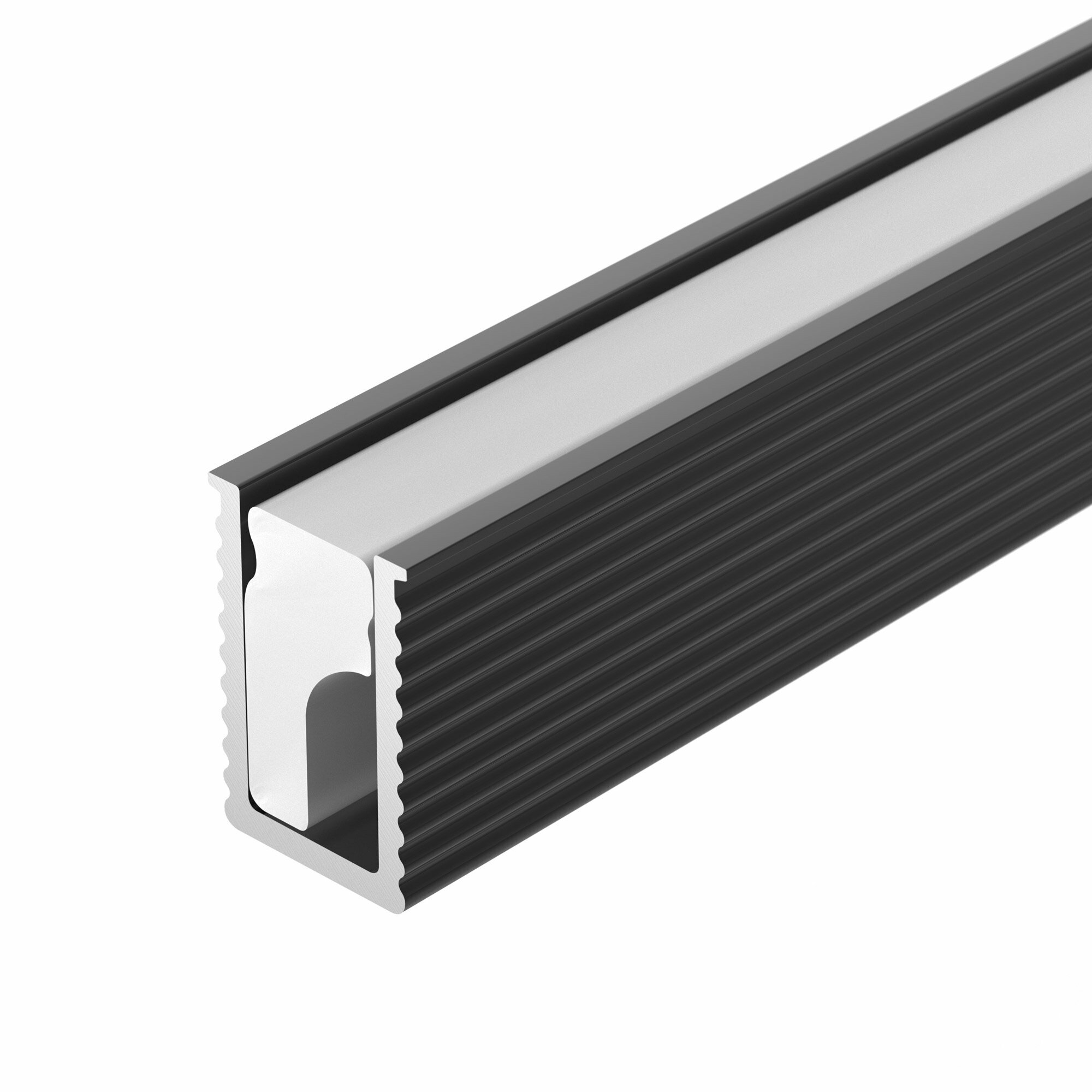 Профиль для светодиодной ленты Arlight Профиль SL-MINI-6-H9-2000 ANOD BLACK (Arlight, Алюминий), 2м