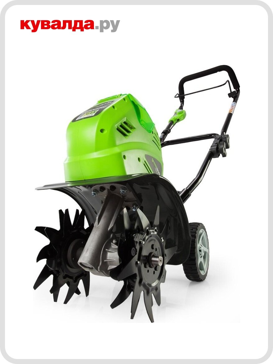 Культиватор аккумуляторный GREENWORKS G40TL 40V, без АКБ и ЗУ