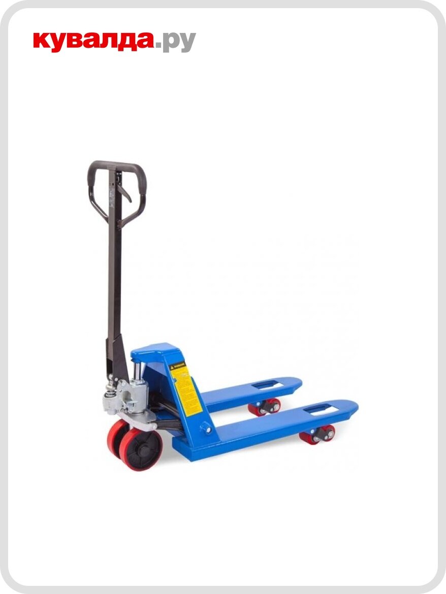 Тележка гидравлическая TOR RHP(BF) 2500 кг 800 мм (полиуретановые колеса) 1010171