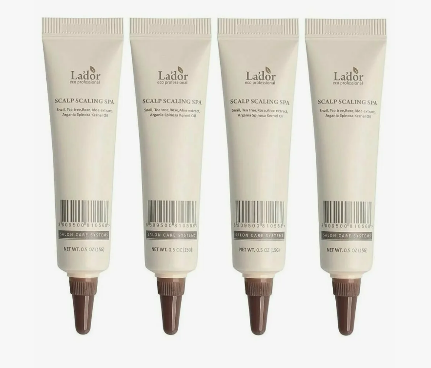 Пилинг для кожи головы La'dor Scalp Scaling Spa Ampoule 4х15 мл
