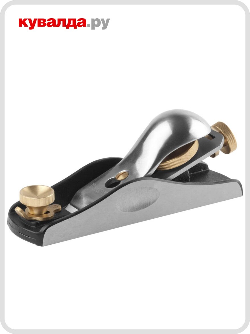 Рубанок обдирочный KRAFTOOL A9 1/2 Premium металлический 160x45 мм