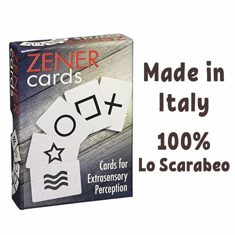 Карты Zizzi Zener Cards Lo Scarabeo / Карты Зиззи Зенер