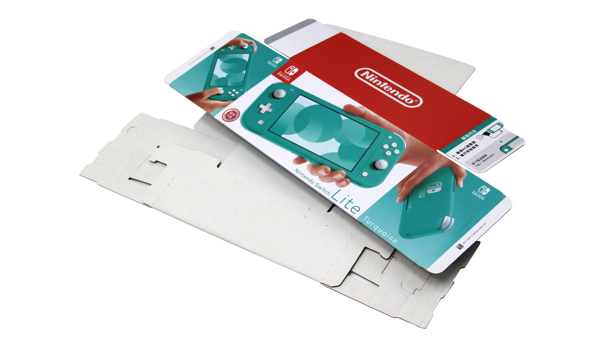 Коробка для игровой приставки Nintendo Switch Lite Turquoise (Новая)