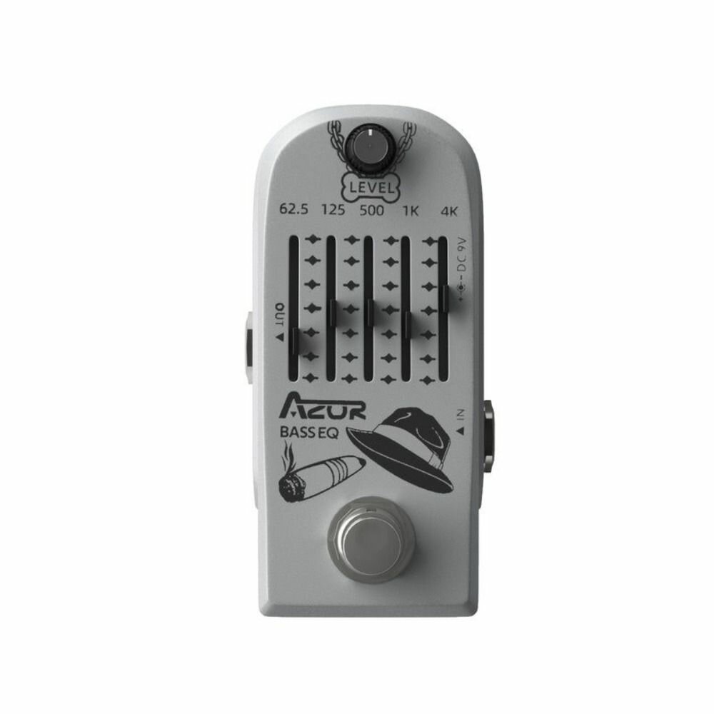 AZOR Процессор гитарных эффектов Компрессионный дисторшн Аналоговая задержка