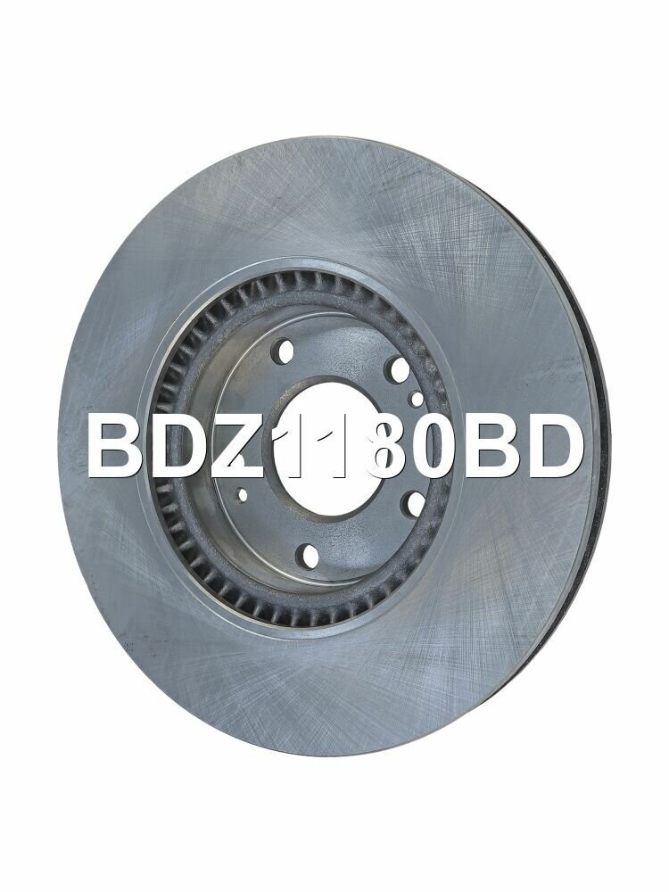 Диск тормозной Krauf BDZ1180BD для HYUNDAI i30 iX35 VELOSTER KIA CEED PRO CEED SOUL