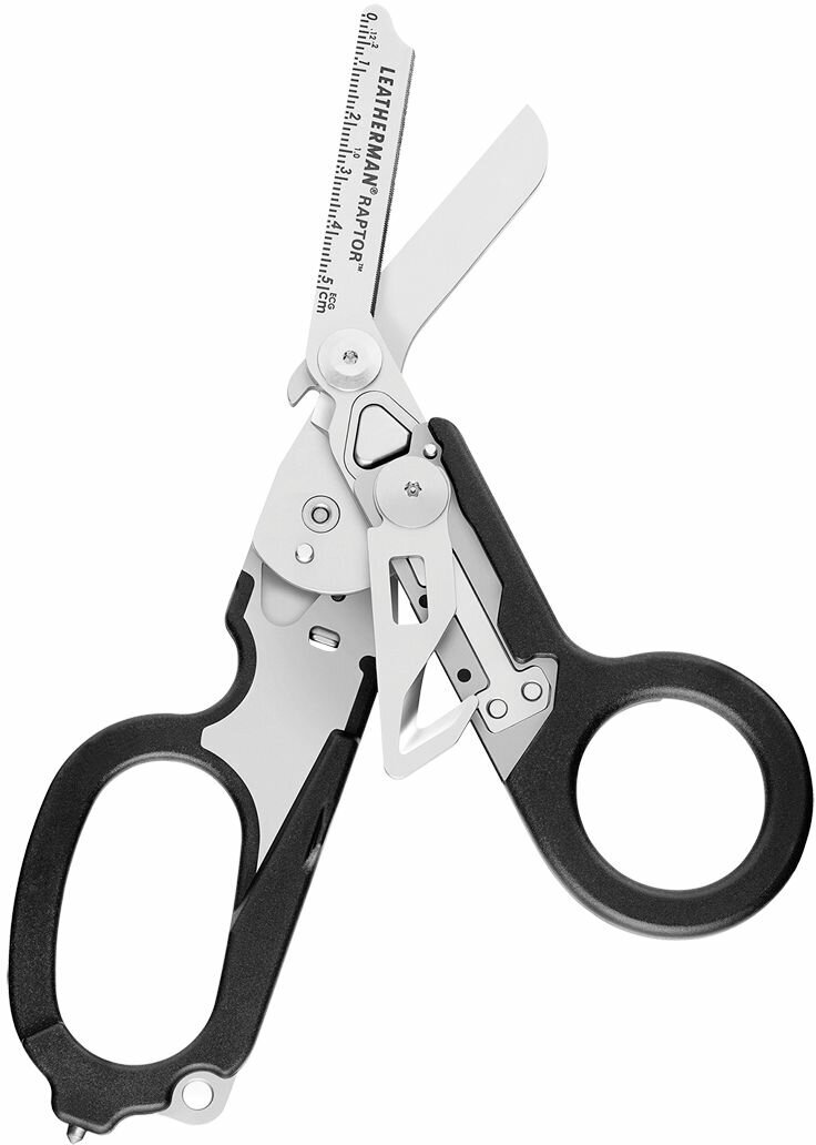 Мультитул LEATHERMAN Raptor RESCUE черный с чехлом, тактические ножницы