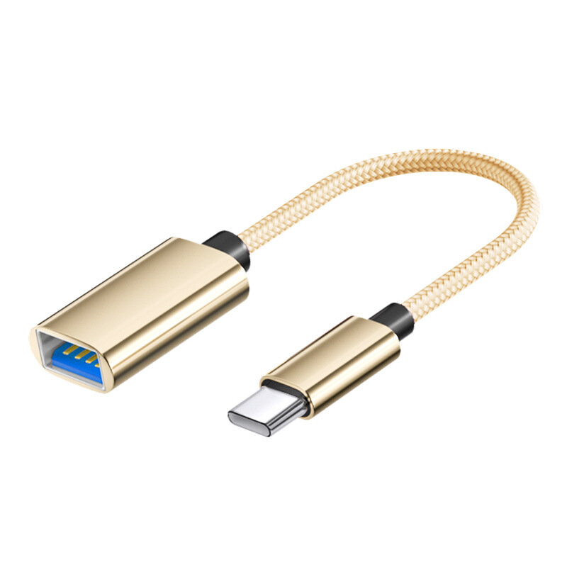 Адаптер OTG Android typec к USB подходит для мобильного телефона Xiaomi 8 Huawei USB-мышь, клавиатура OTG кабель для