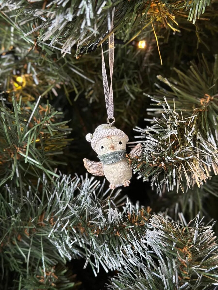 Елочная игрушка Птичка