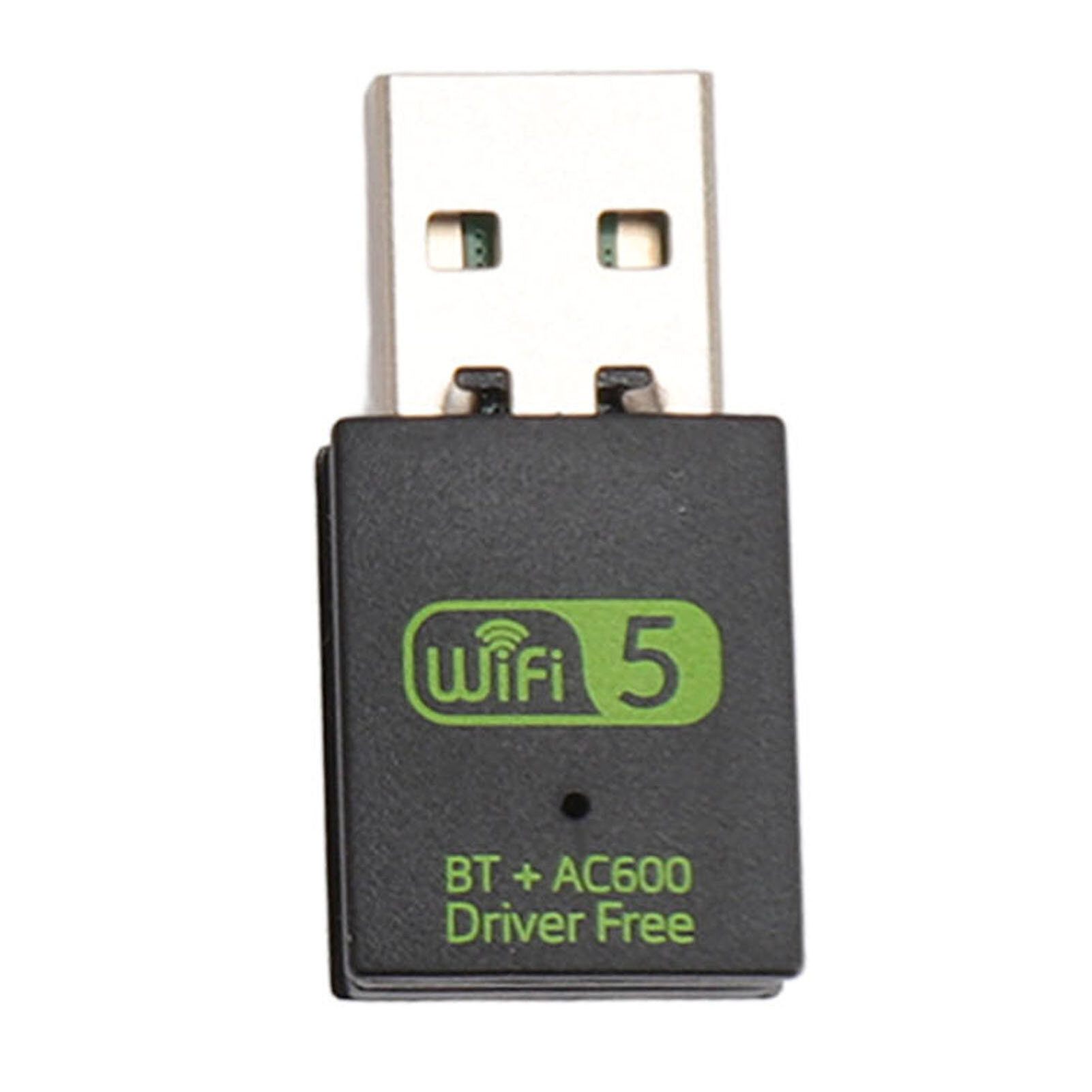 USB WiFi5 Bluetooth-адаптер 600 Мбит/с 2,4 5 ГГц двухдиапазонный USB Nano беспроводной сетевой адаптер для ноутбука настольного ПК