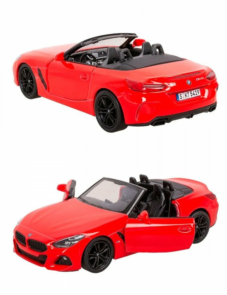 Модель машины KINSMART BMW Z4 red