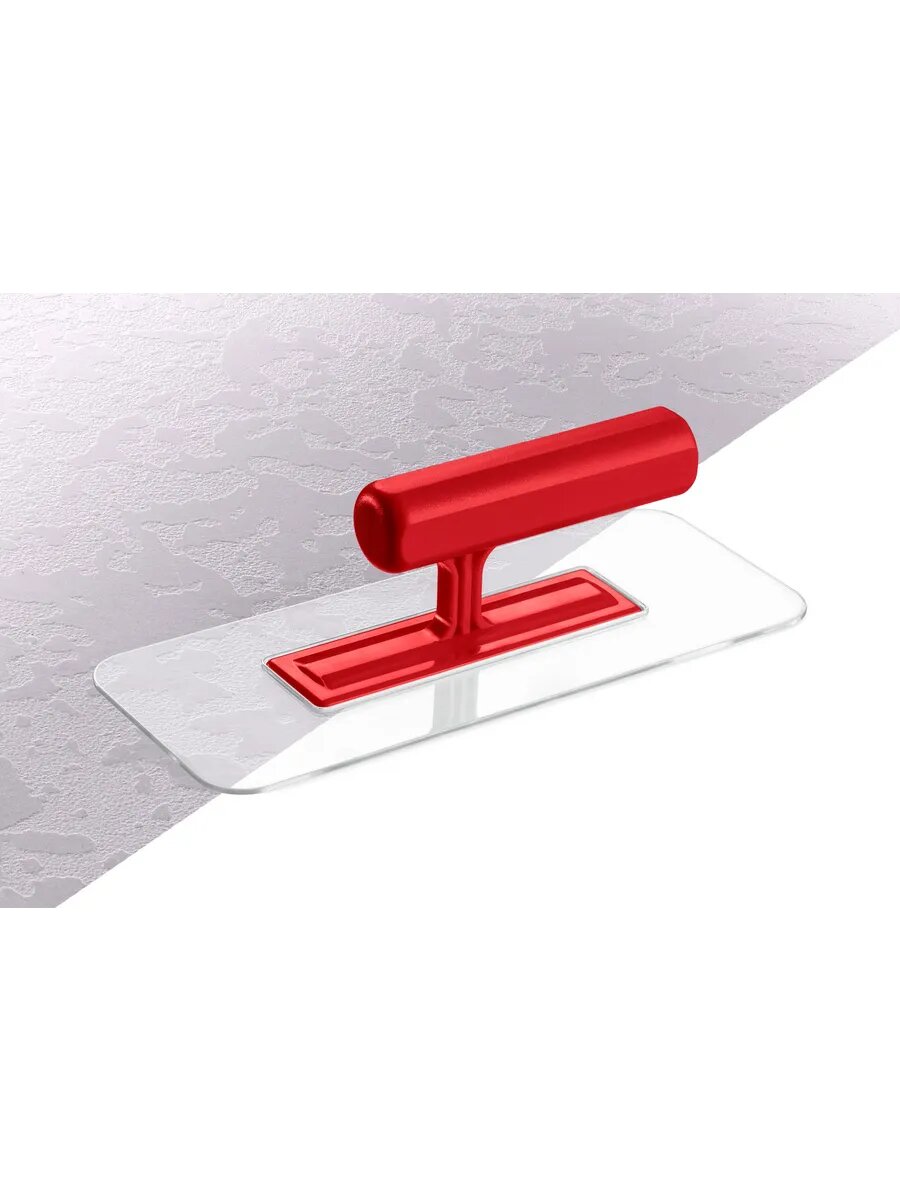 220 х 90 мм, закругленная, прозрачная, штукатурная пластико