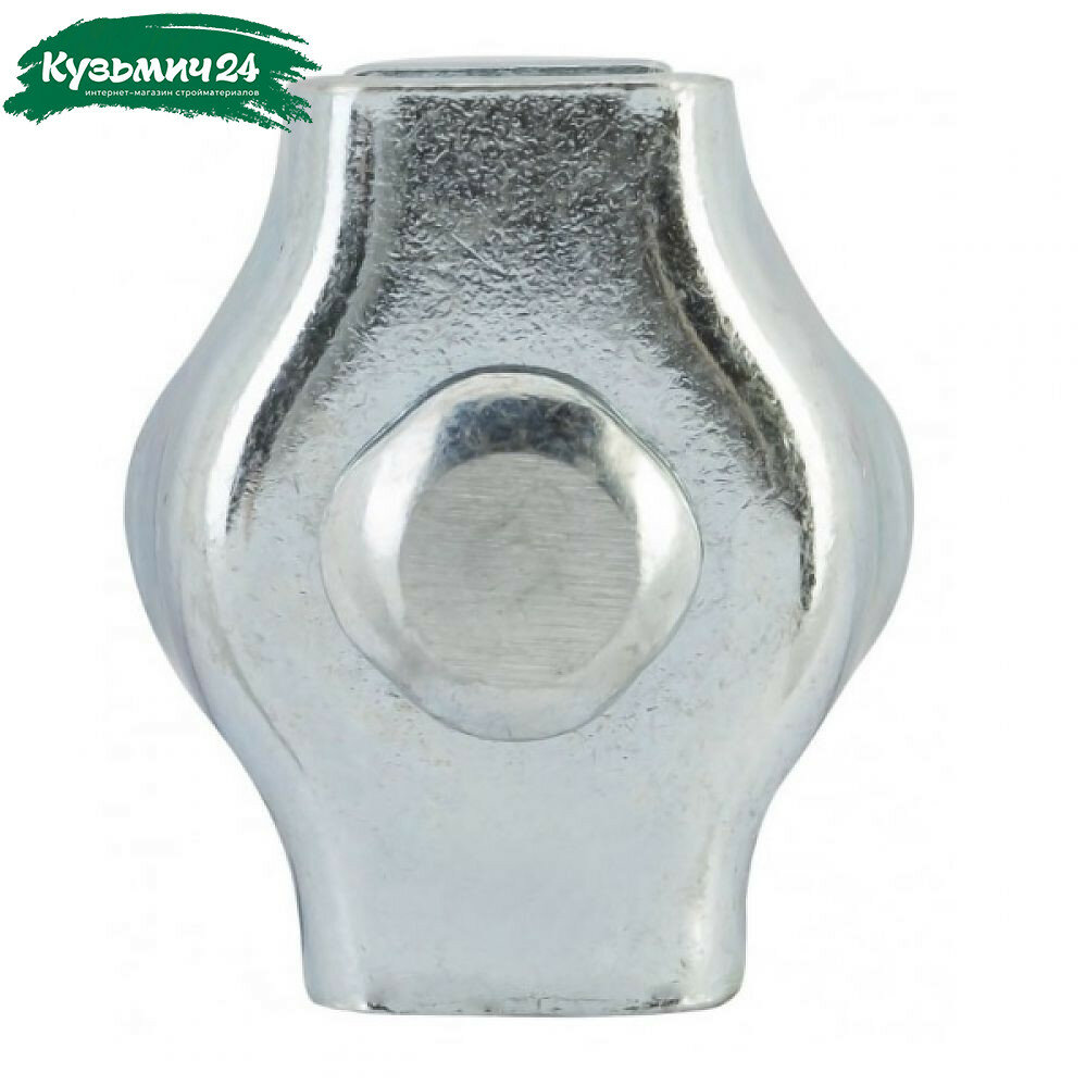 Зажим для троса Simplex плоский D5 мм 1шт оцинкованный