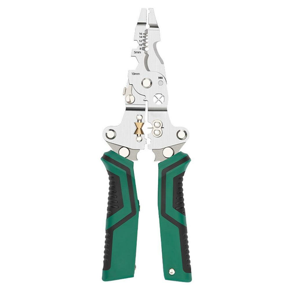 Многофункциональные пассатижи плоскогубцы для электрика с зачисткой