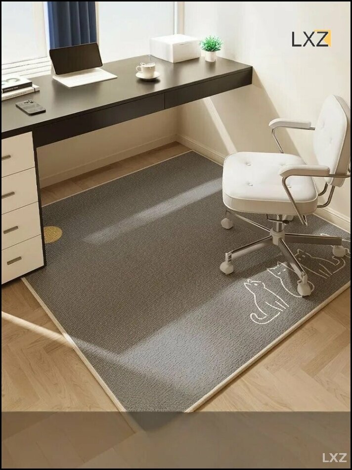 Защитный коврик, для прихожей, гаража, офиса, серый, бежевый, 120х160см