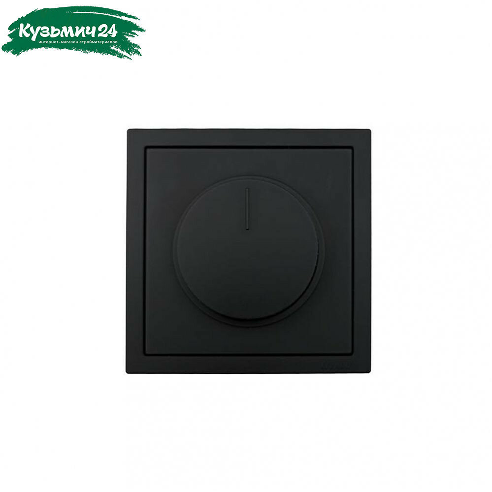 Диммер встраиваемый Lezard Zima 704-4288-115 пластик, черный бархат