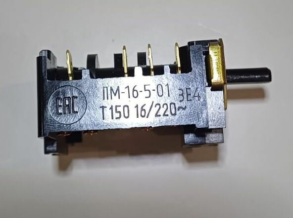 Переключатель конфорки тэновой на электрическую плиту Мечта 12 03