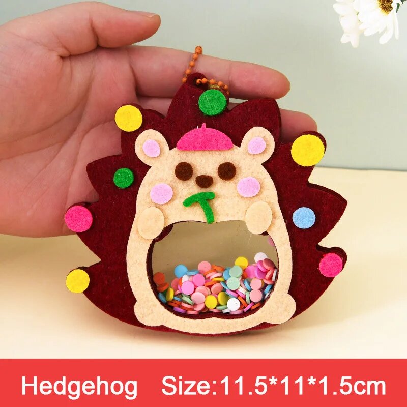Подвеска-шейкер Еж, 11.5*11*1.5 см, Цвет: hedgehog