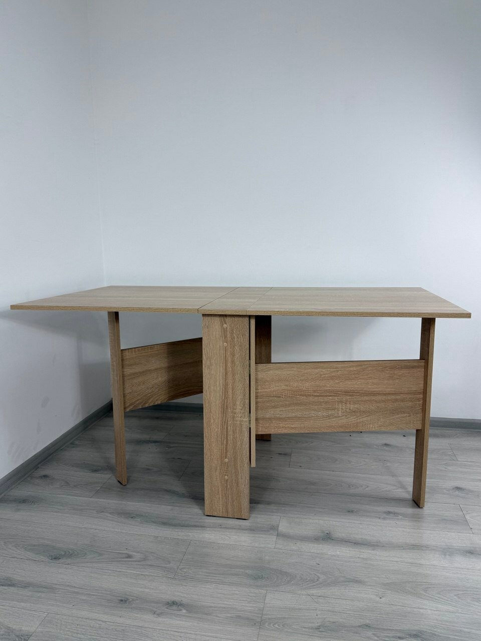 Стол-книжка 190, BUDUNOV GROUP, Дуб сонома, ЛДСП, стол раскладной, стол обеденный, стол кухонный.