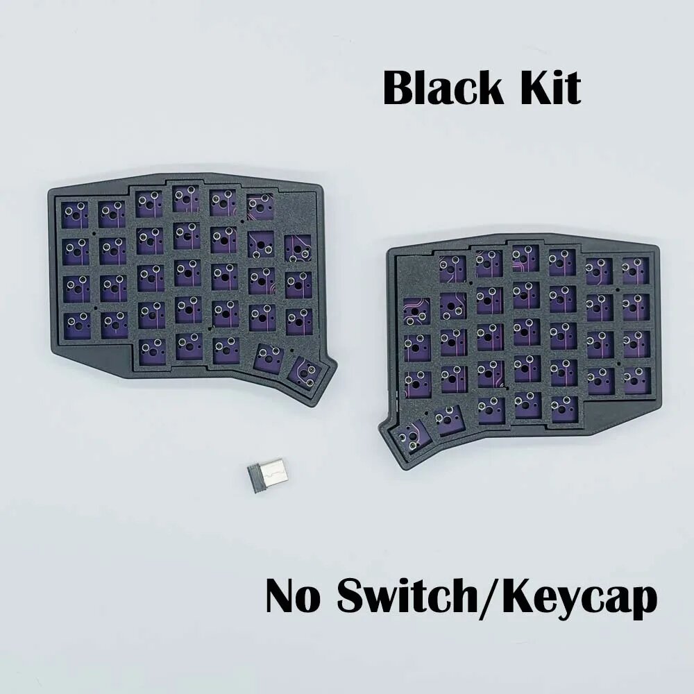 Беспроводная механическая клавиатура Sofle Split Ergonomics 2.4G SZRKBD