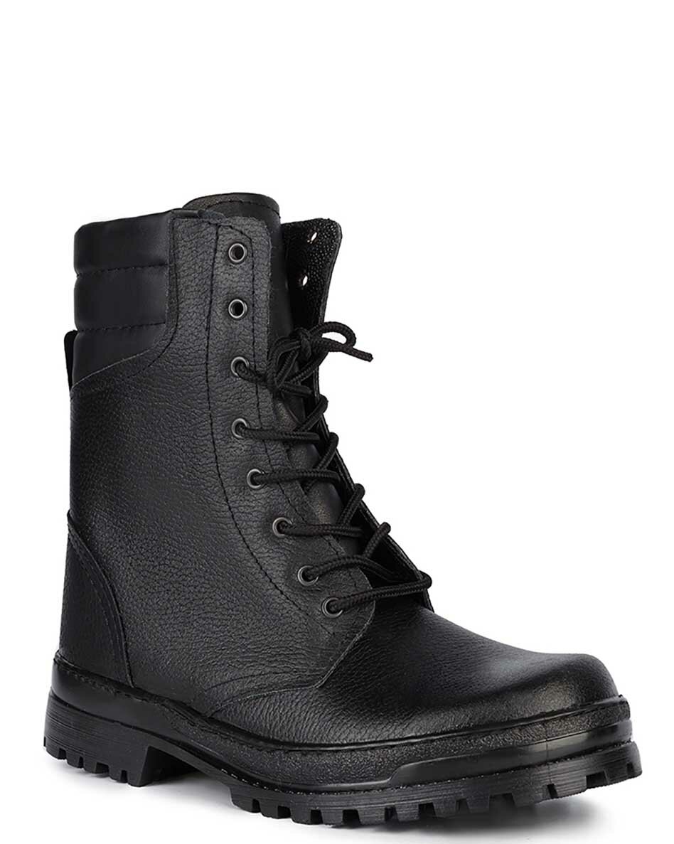 Ботинки с высоким берцем Армия хром на искусственном меху, 43