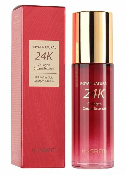 Эссенция The Saem Royal Natural 24K Collagen Cream Essence