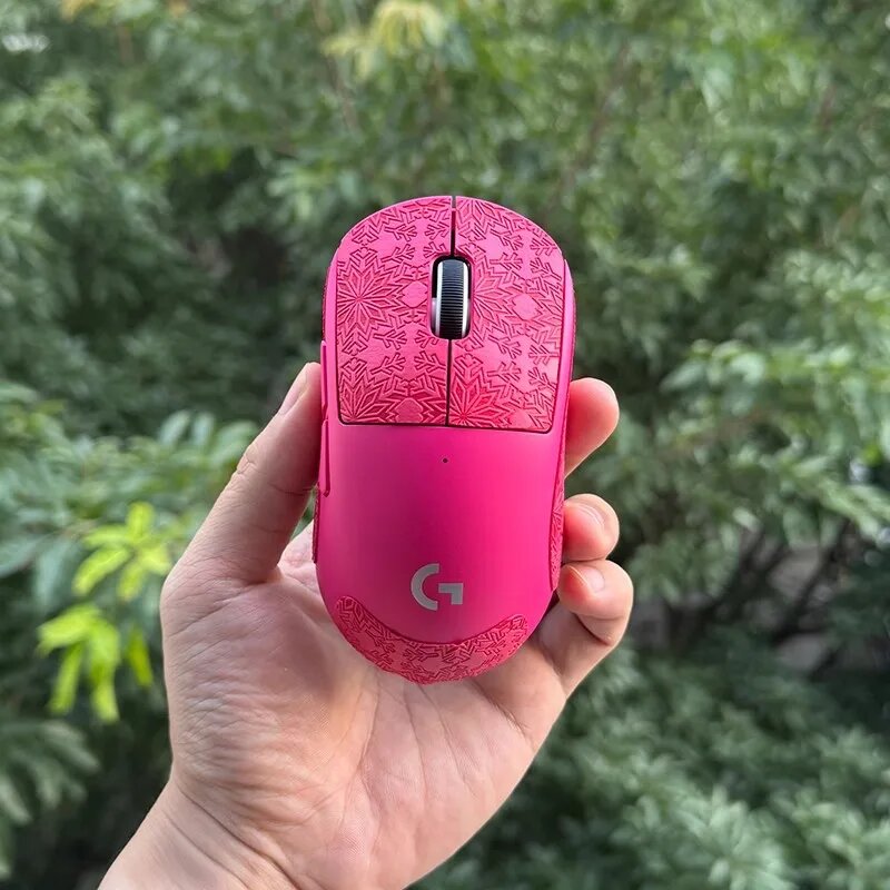 Meow Gaming Gear MGG Ultraglide Антискользящие ручки для Logitech G PRO X SUPERLIGHT 2c pink Lizard