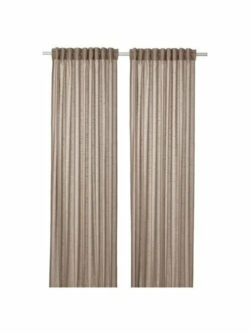 IKEA Тюль 145x300 см бежевый