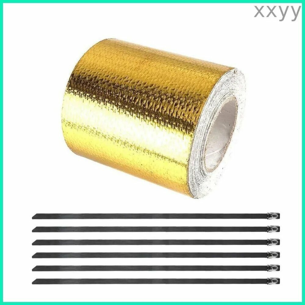 Теплоизоляционный материал-Жестяная фольга , отражающая пароизоляция для дома, гаража, бани, сауны, парной и трубПопулярен осенью