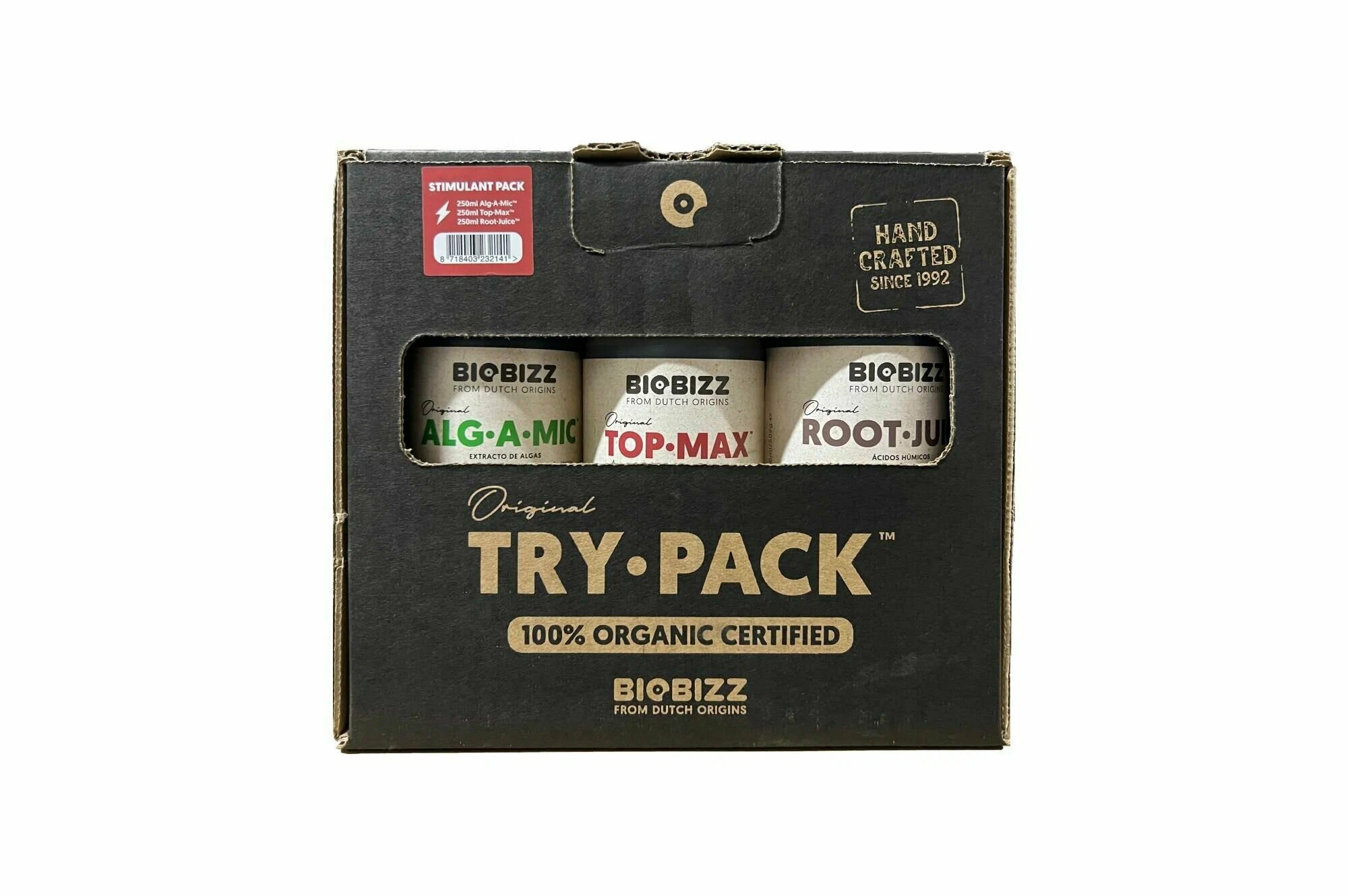 Удобрение BioBizz Try Pack Stimulant 3*250мл, набор стимуляторов для растений