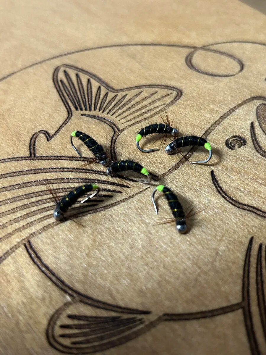 Мухи на хариуса и Ленка